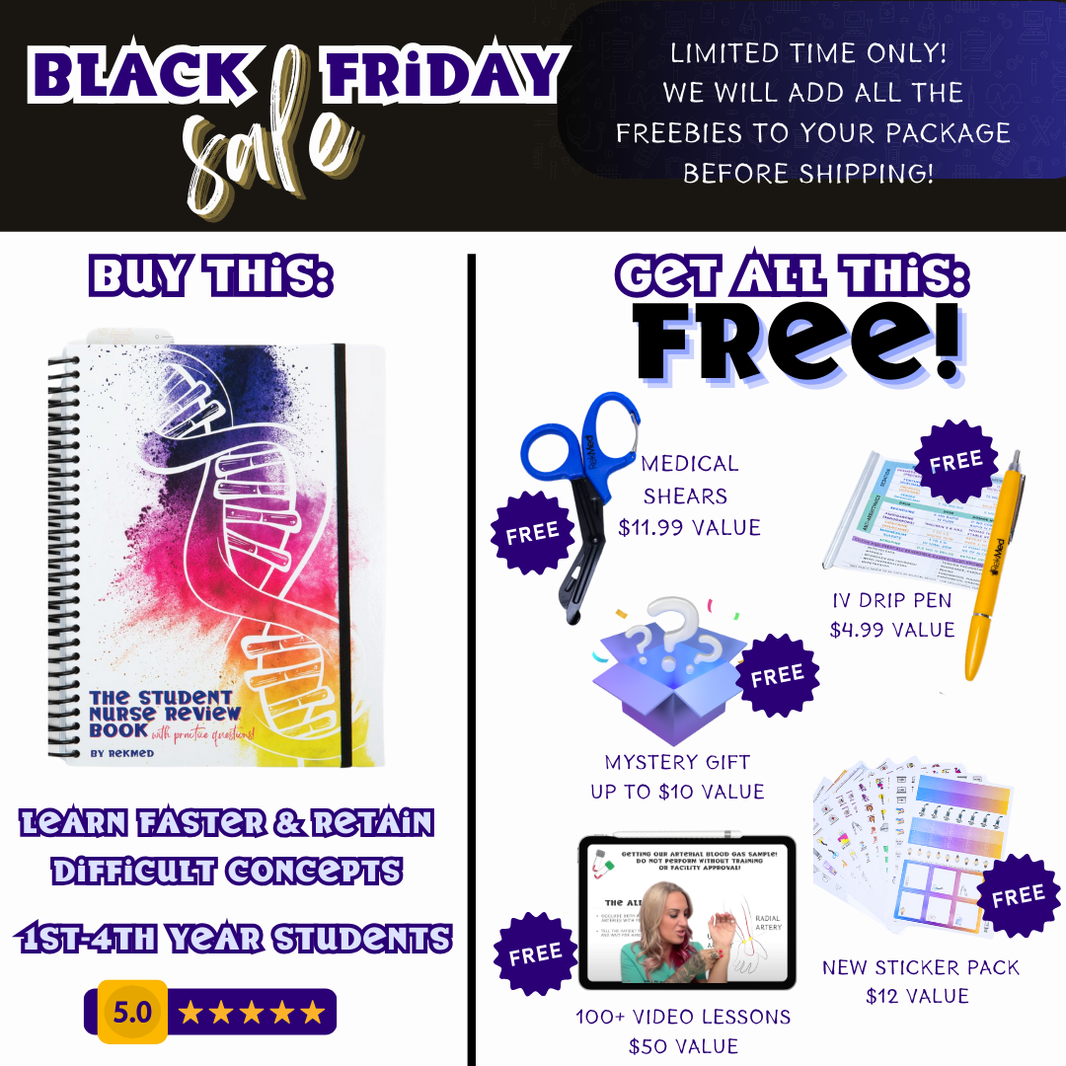 Student Review Book with Dry Erase Dividers + RekPlay Student – RekMed
